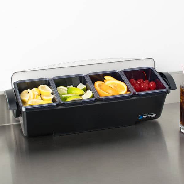 Buy Bar Dispenser with handles | 4 trays | 3.3L online - HorecaTraders