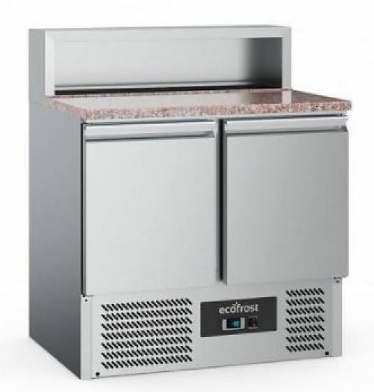 Buy Pizza workbench | stainless steel | 240L | 2 doors online ...