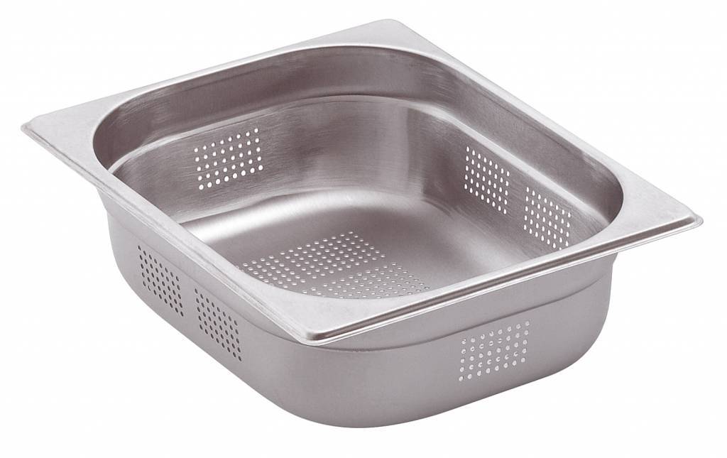 Buy GN containers perforated 2/3 | Stainless steel online - HorecaTraders
