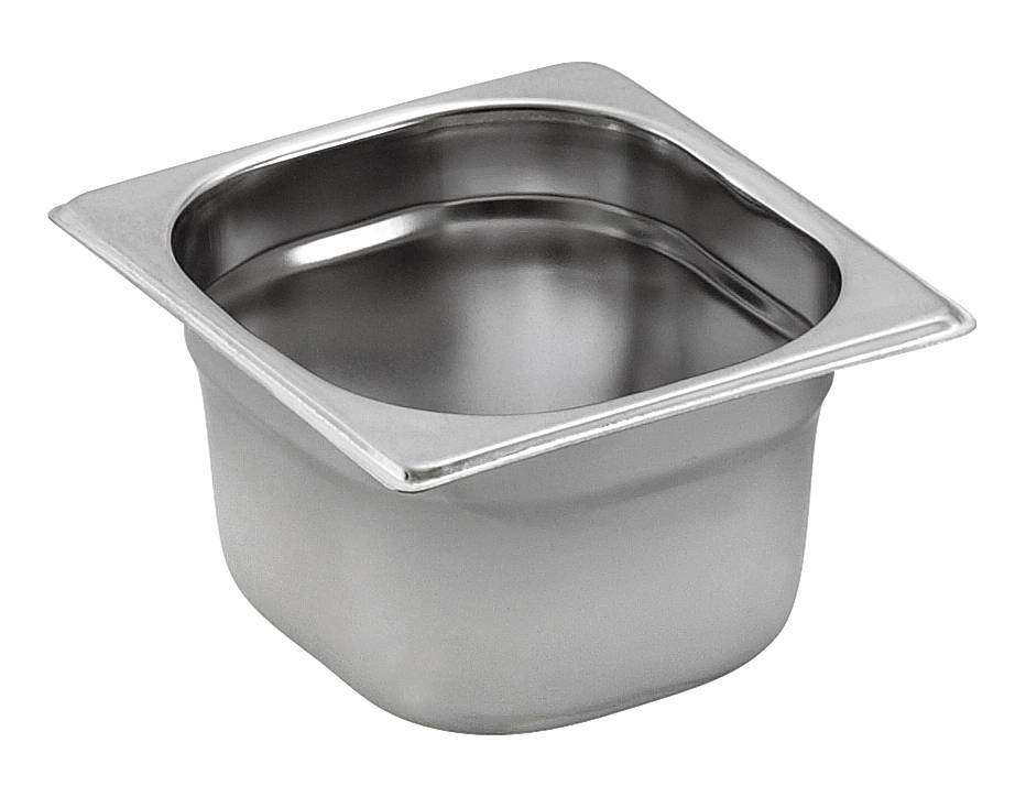Buy GN container 1/6 | Stainless steel | 4 sizes online - HorecaTraders