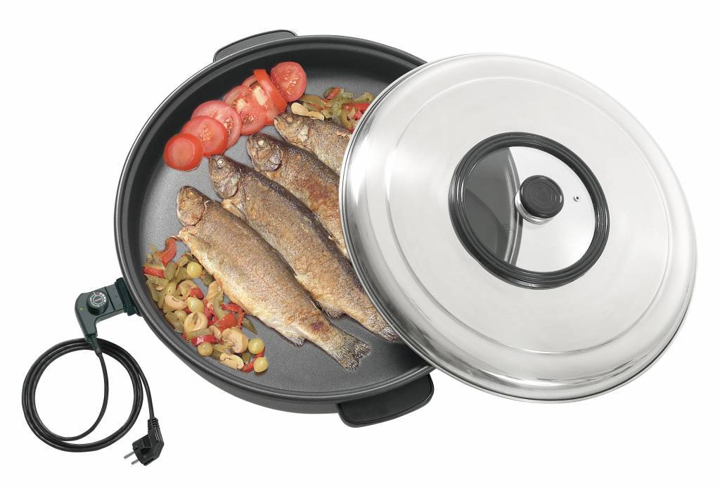 Buy Electric multi-pan, Ø 55 cm online - HorecaTraders