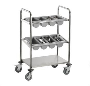 Buy Professional Cutlery Trolley - 2 Year Warranty online - HorecaTraders