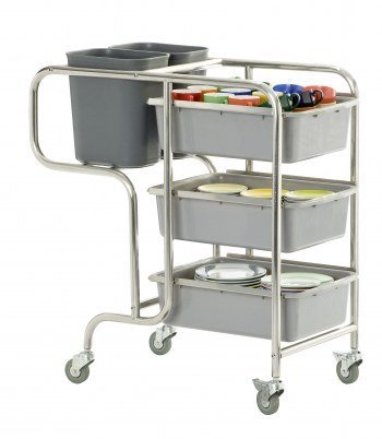 Buy Clearing trolley including bins | PLEASE NOTE 2 YEAR WARRANTY ...