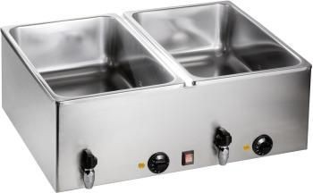 Buy Double Bain Marie with tap - 2 year warranty online - HorecaTraders