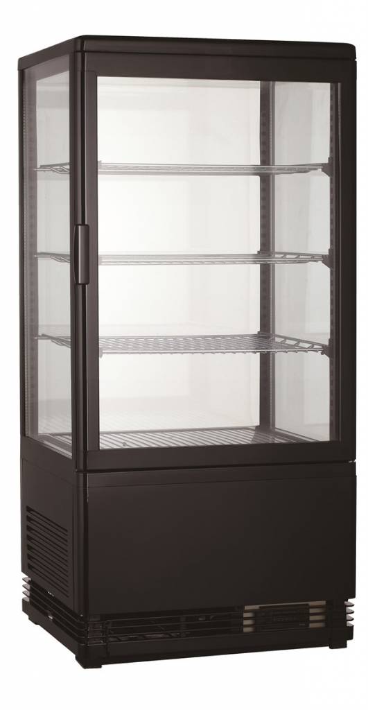 Buy Refrigerated display case black | 78L online - HorecaTraders