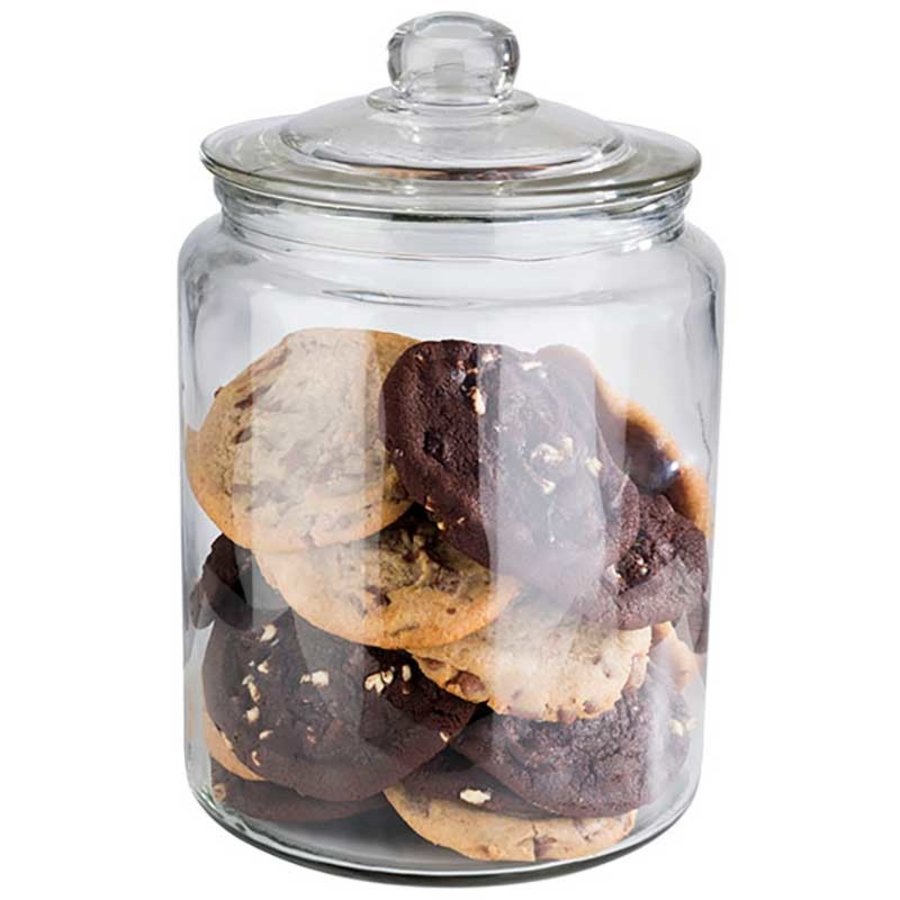 Buy Glass Sweets / Cookie jar (4 sizes) online - HorecaTraders