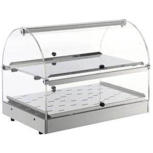Buy Hot display cases Stainless steel 2 floors online - HorecaTraders