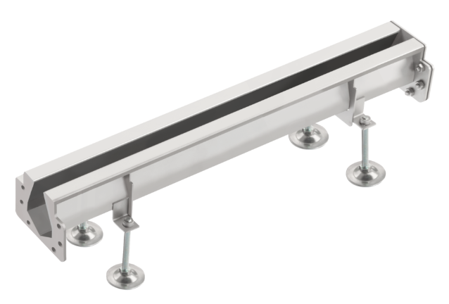 Buy Coupling bars Slot channel | Stainless steel 85 l / min | 230 x 230 ...