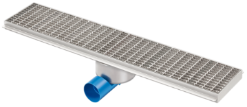 Entwässerungsrinne | Rostfreier Stahl 1000 x 200 mm - HorecaTraders