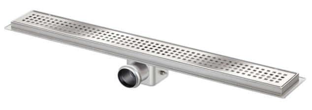 Entwässerungsrinne | Rostfreier Stahl 30 l / min | 800 x 100 mm ...