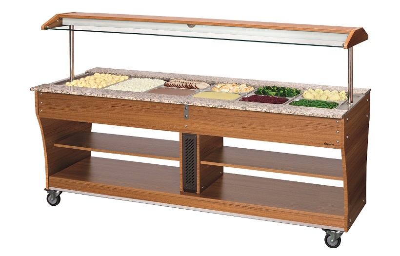 Buy Buffet cart Warm | For 6x 1/1 GN containers online - HorecaTraders