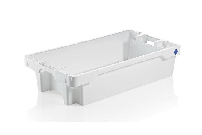 Buy Fish crate stackable 20 KG/35L white online - HorecaTraders