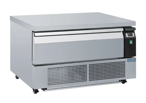 Buy Stainless steel compact freezer 1 drawer 2x GN 1/1 online ...