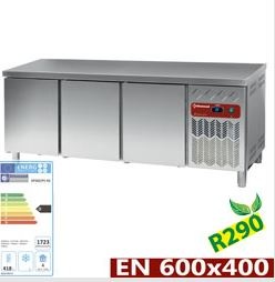 Buy Chilled work table | ventilated 3 doors | 600x400 (550L) online ...