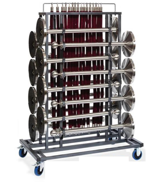 Buy Barrier posts Transport trolley | 16 Barrier posts | 1290x760x1800 ...