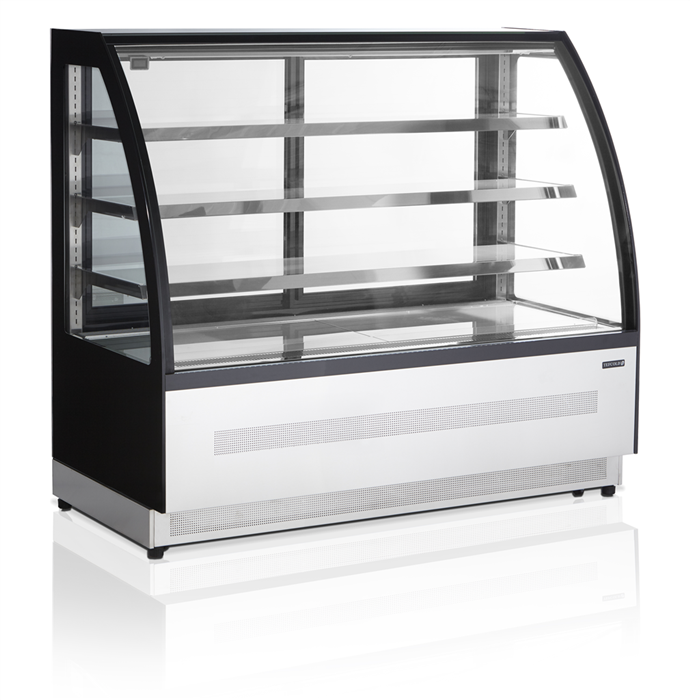 Buy Stainless Steel Pastry Showcase With 3 Floors | Black online ...