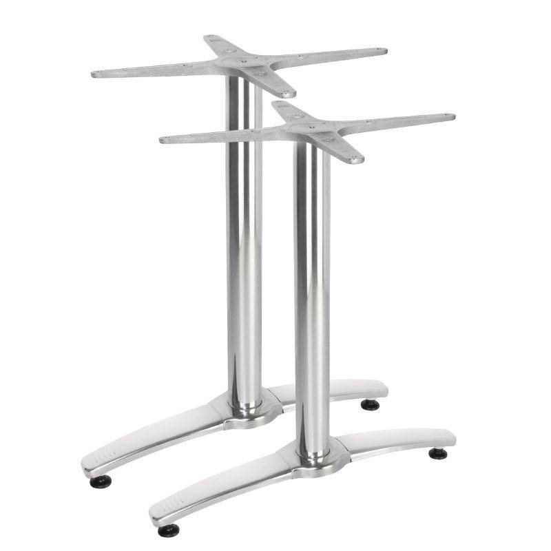 Buy Double aluminum table leg 68 cm high online - HorecaTraders