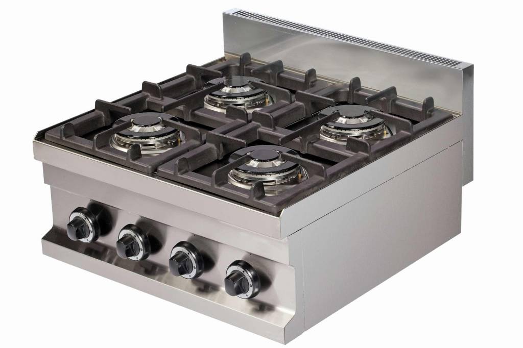 Buy Table model gas cooker | 4 burners online - HorecaTraders