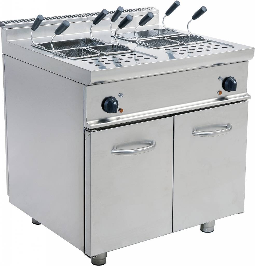 Buy Professional stainless steel electric pasta cooker 2 x 28 liters ...