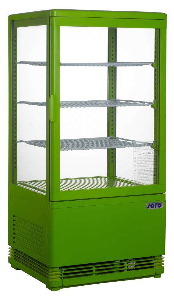 Buy Refrigerated display case Green 70 Liter online - HorecaTraders