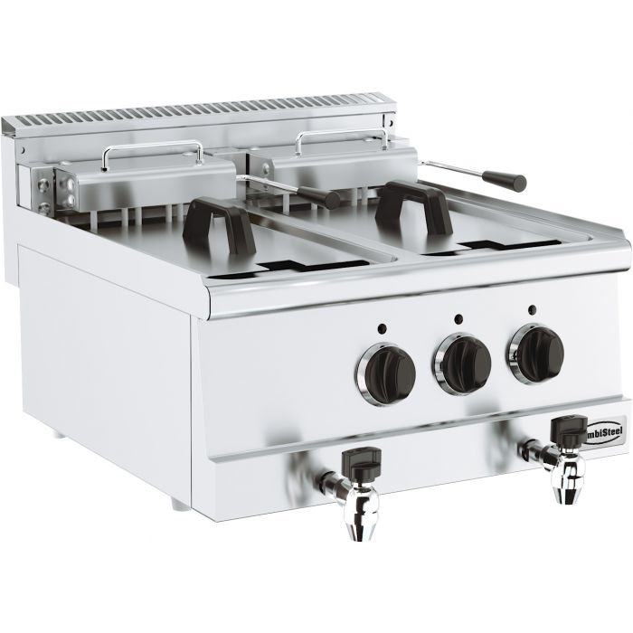 Friteuse traiteur | 2 x 10L | 2 x 7,5 kW - HorecaTraders, Fournisseur ...