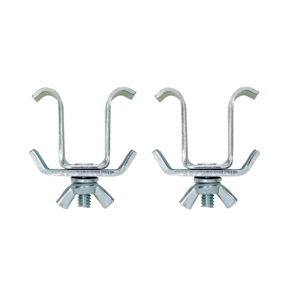 Buy L-shape shelf connectors (2 pieces) online - HorecaTraders