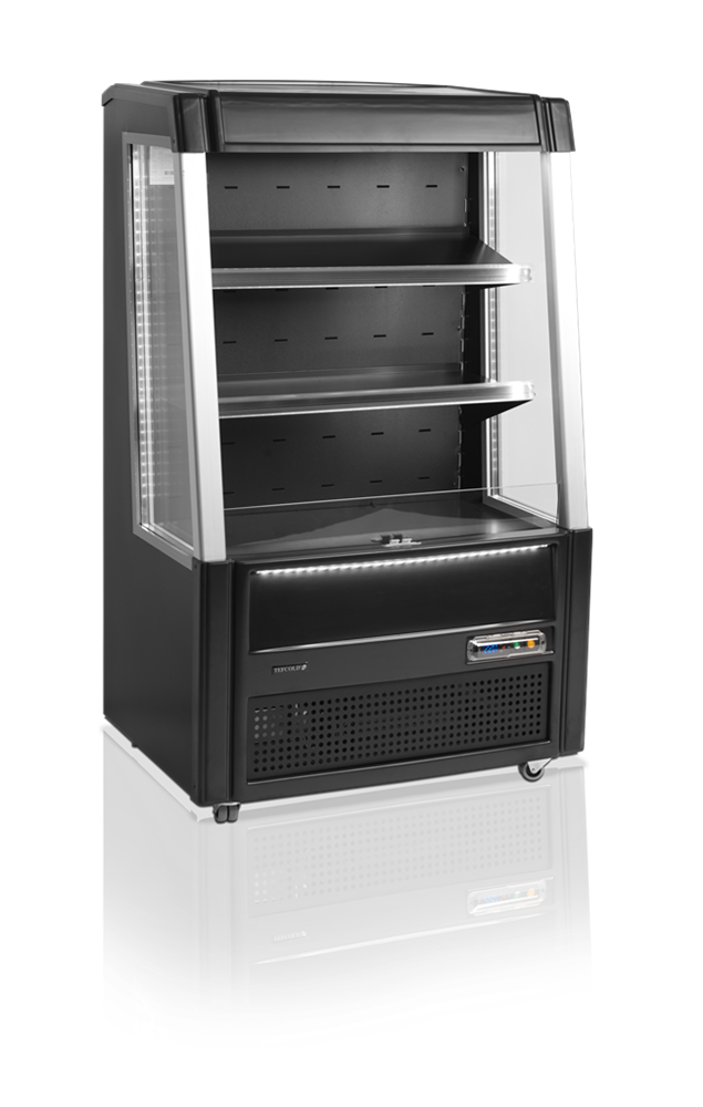 Buy Open Front Cooler | Black | Low | 2 to 8 °C | 91.5 x 64 x 154 cm ...