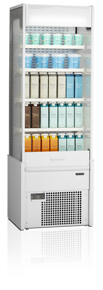 Buy Open Front Cooler | White | 2 to 8 °C | 67 x 58 x 200.5 cm online ...