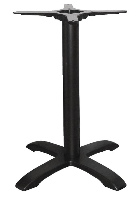 Buy 4-legged cast iron table leg online - HorecaTraders