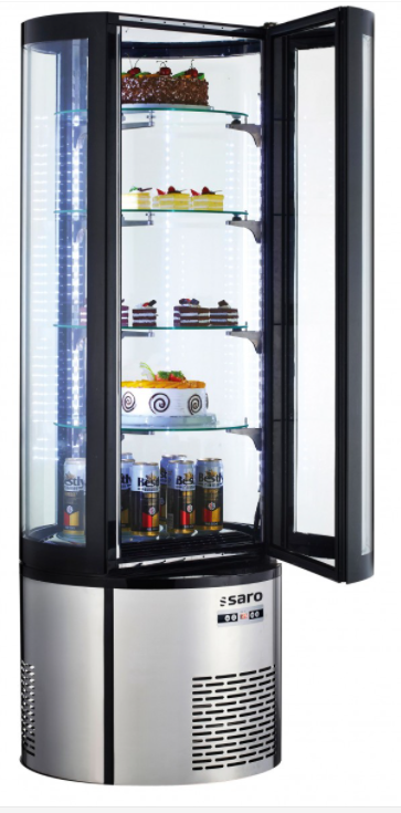 Buy Pastry display case | LED lighting | 68x68x (h) 175 cm | 360 liters ...