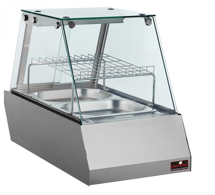 Buy Warming display case | Tempered Glass | 45x77.5x61(h)cm online ...