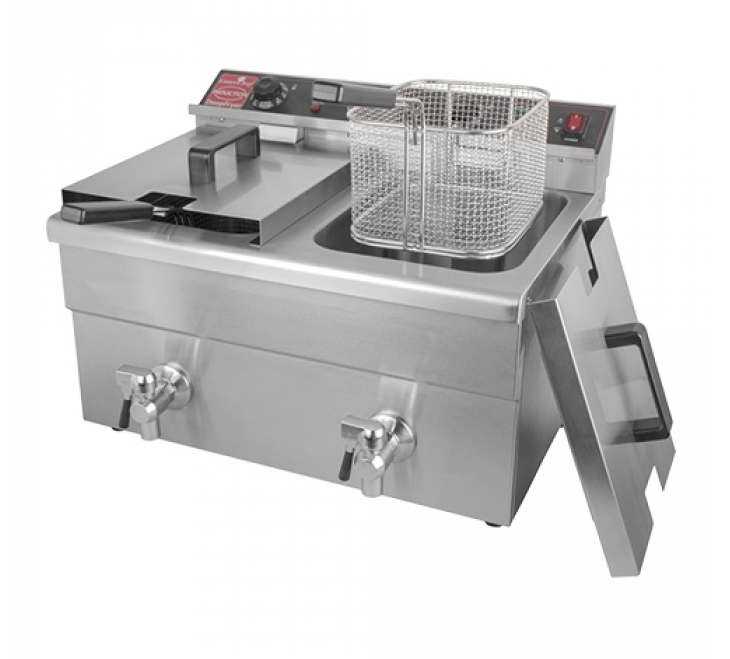 Buy Fryer | 2x8L | 58x44x42(H) cm | 220V-3500W online - HorecaTraders
