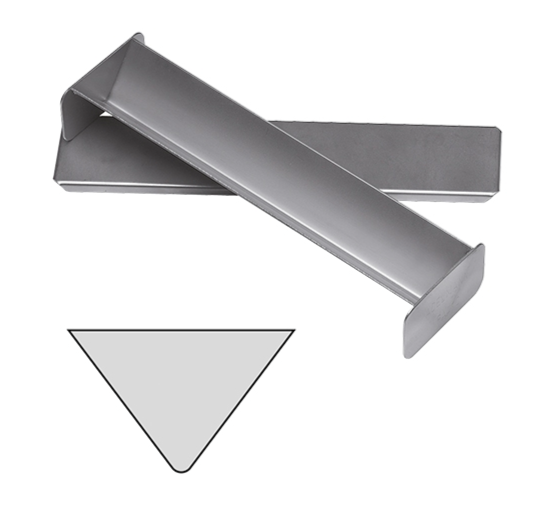 Buy Pâté / terrine mold | stainless steel | 4x30x6 cm online ...