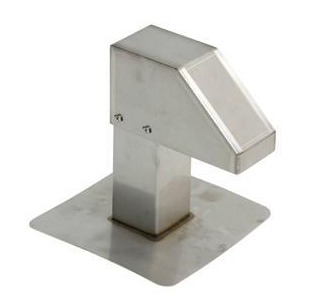 Buy Roof terminal | stainless steel | 8x8 cm | 1 exit online ...