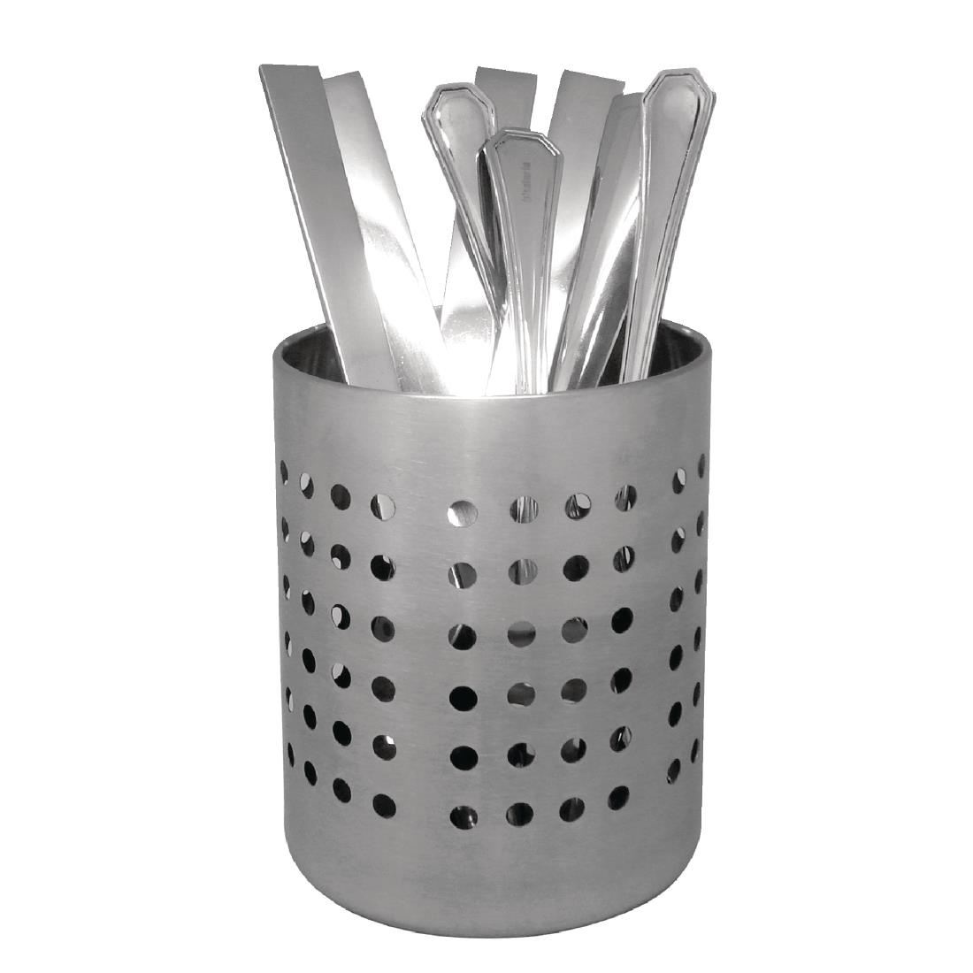 Buy Cutlery cup round | stainless steel | Ø12 x 13 cm online ...