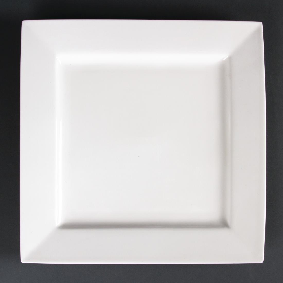 Buy Lumina square plates | 26.5cm | 4 pieces online - HorecaTraders