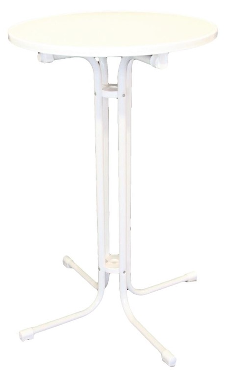 Buy Standing table | Monaco | White | Ø70 cm online - HorecaTraders