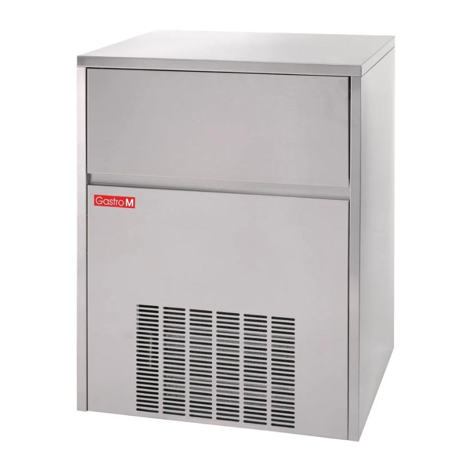 Buy Ice Cube Machine | Stainless Steel | 80kg/24H Output | 230V | 88 x ...
