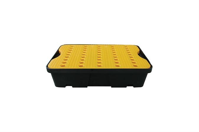 Buy Drip tray with yellow grid | 20L | Plastic | 600x400x155mm online ...