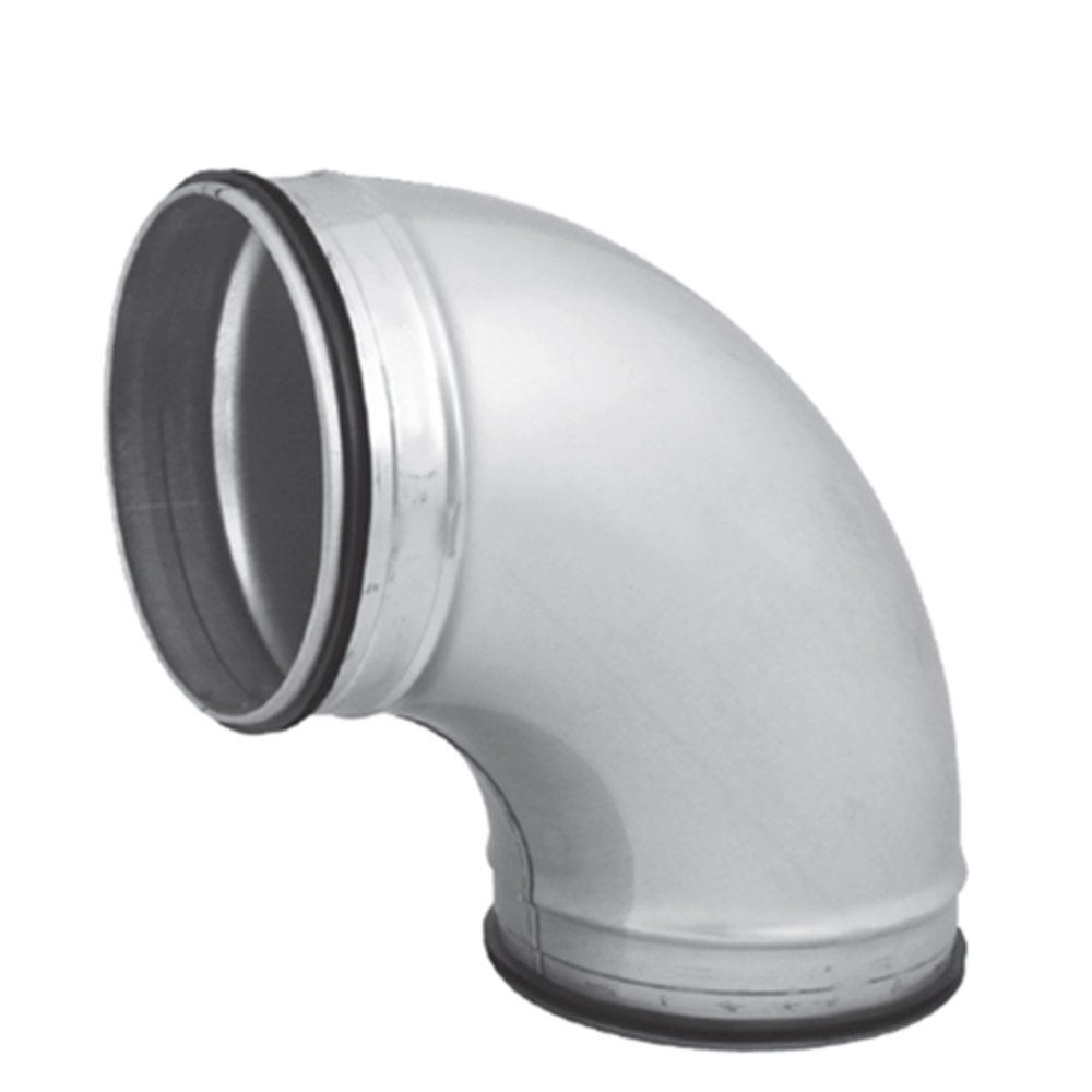 Buy Spiro Bend | 90 degrees | Steel | 12 Sizes online - HorecaTraders