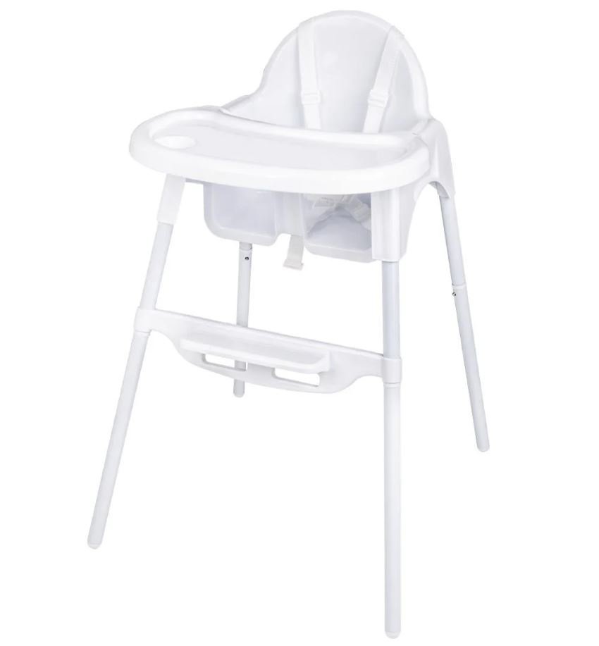 Buy High chair | Stainless steel & polypropylene | Adjustable 52-86 cm ...