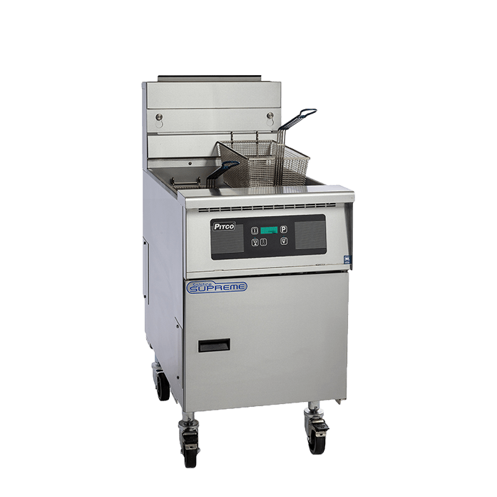 Friteuse SSH55 Digital | RVS | 875x397x1228 mm - Horeca Traders