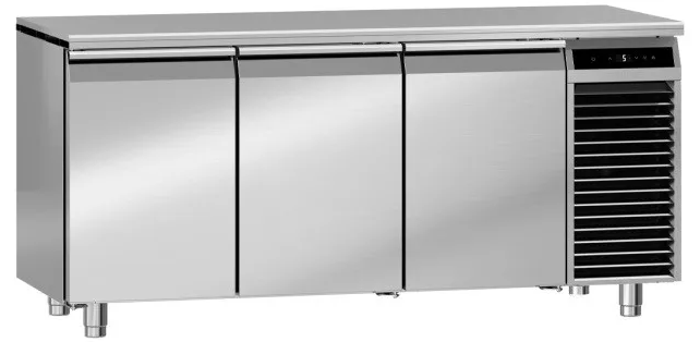 Buy Refrigerated workbench | 3 doors | Chrome nickel steel | 1780 x 700 ...