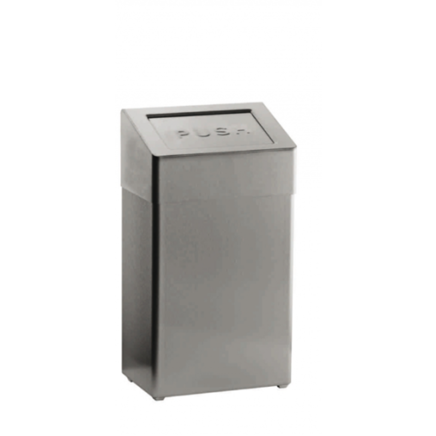 Buy Waste bin | Push valve | 278x183x507mm online - HorecaTraders