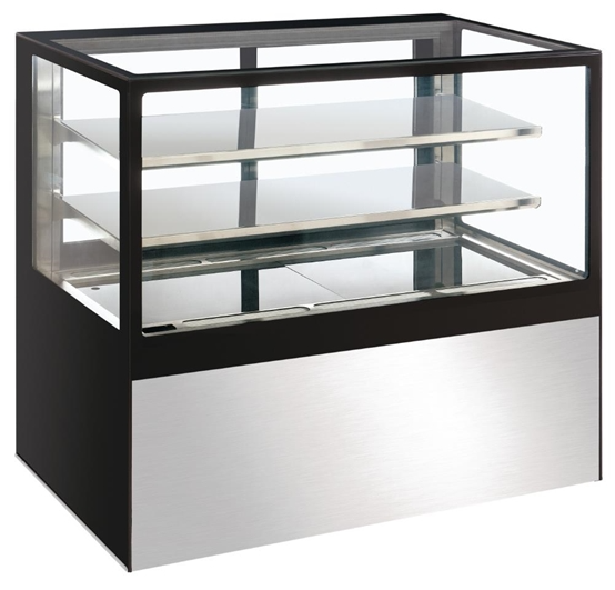 Buy Refrigerated display case | LED lighting | 485L | 1200x1500x680mm ...