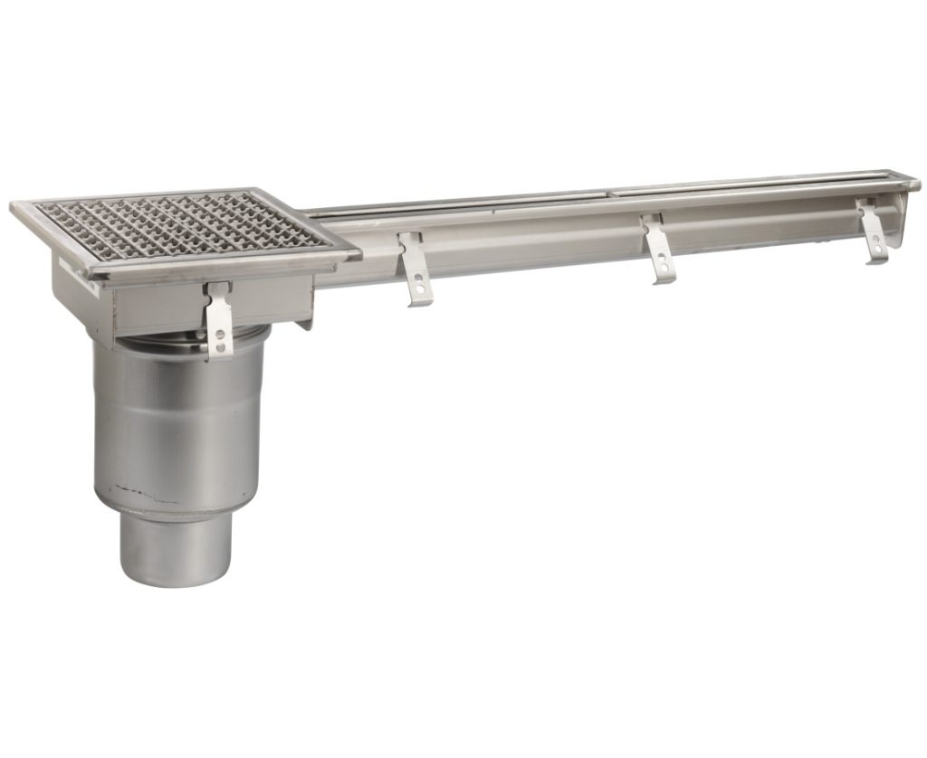 Buy Floor drain slotted gutter | stainless steel | 1000x20mm | 3.70 l/s ...