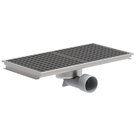 Buy Floor well| 765x397mm | 1.50 l/s - 2.00 l/s | stainless steel ...