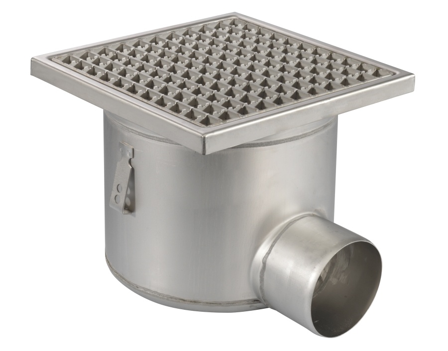 Buy Floor well | 300x300mm | stainless steel 304 | horizontal ...