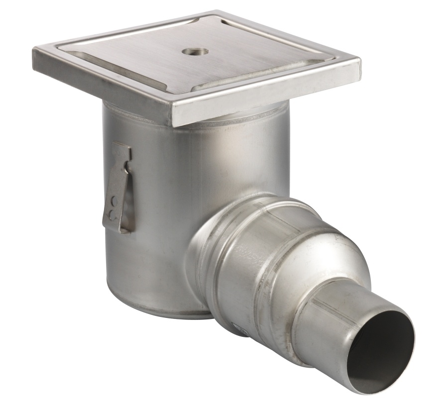 Buy Floor well | 200x200mm | stainless steel 304 | horizontal ...