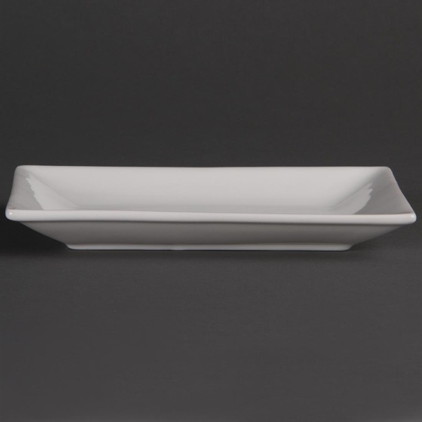 Buy Whiteware rectangular serving dish | 20 x 13 cm | 6 pieces online ...